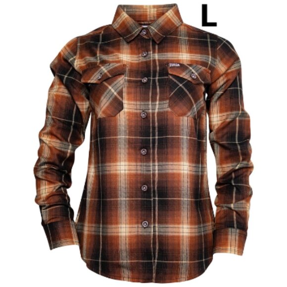 DIXXON | Tops | Dixxon Flannel Irish Goodbye Flannel Shirt Womens L ...